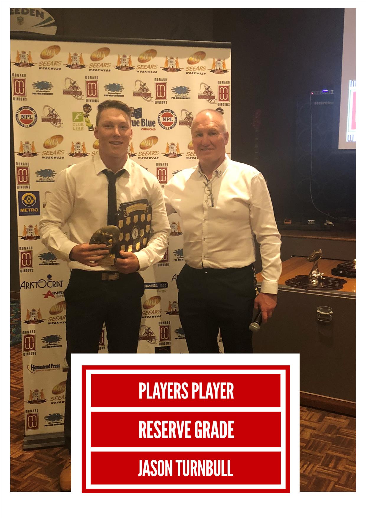 Rugby League Presentations — The Roos Club