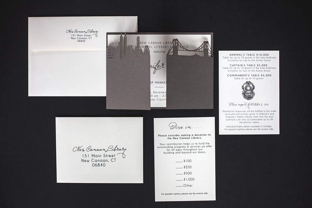 Wedding Invitation Artist Custom Made Announcements Laser Cut ...