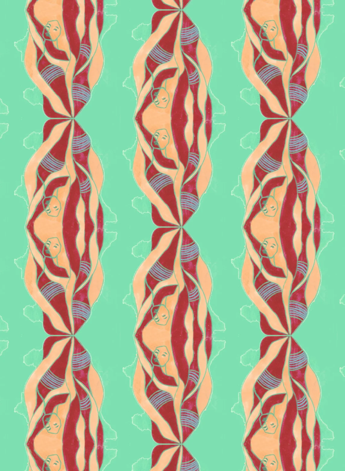Illustrated Repeating Patterns — Mallory Mae Atkins