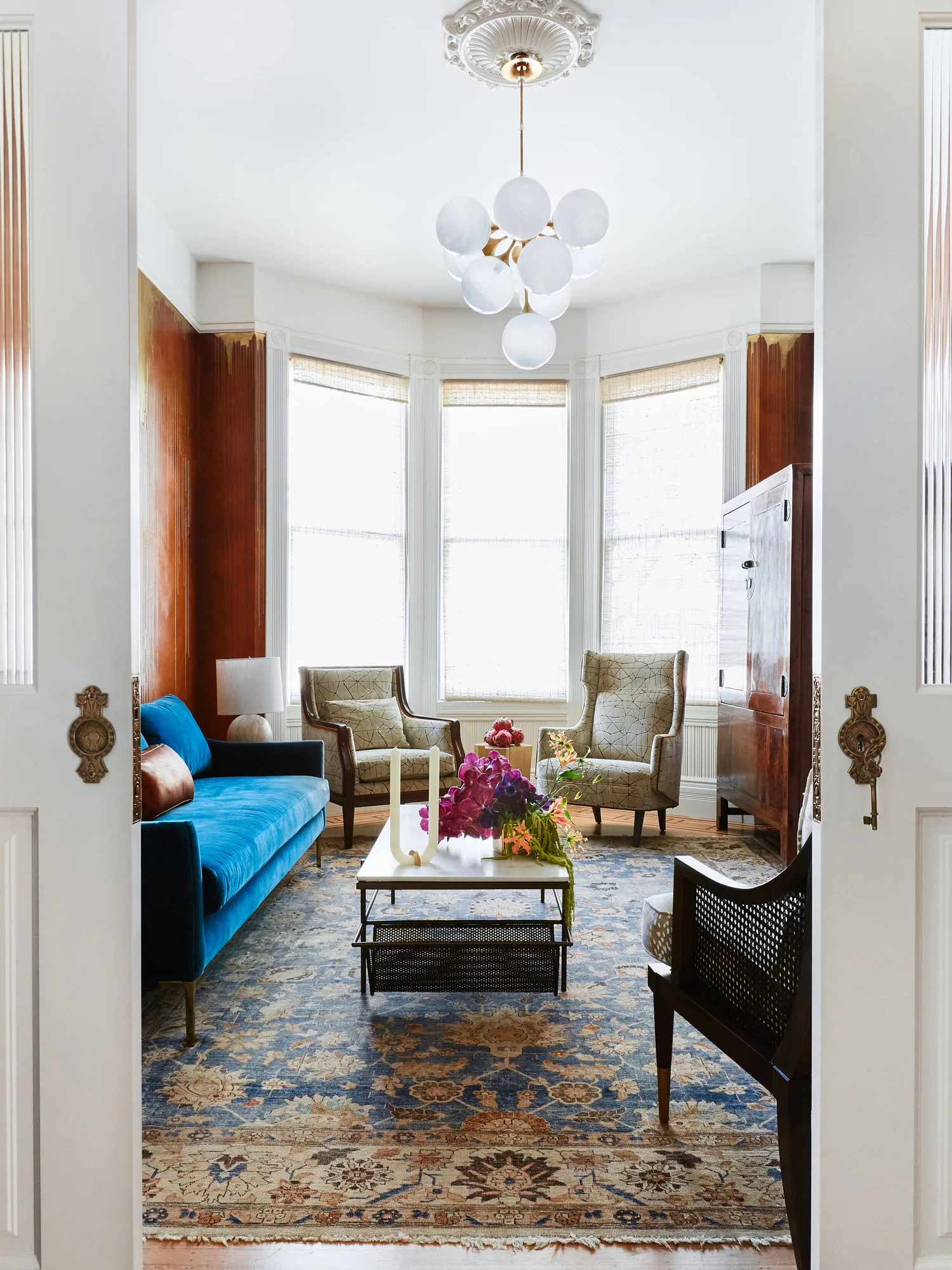 VICTORIAN PARLOR — NOZ DESIGN: Interior Designer San Francisco
