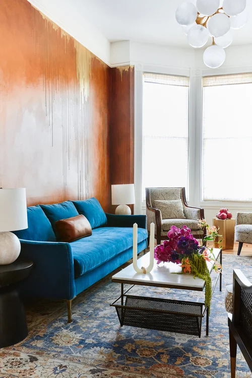 Modern Victorian Parlor