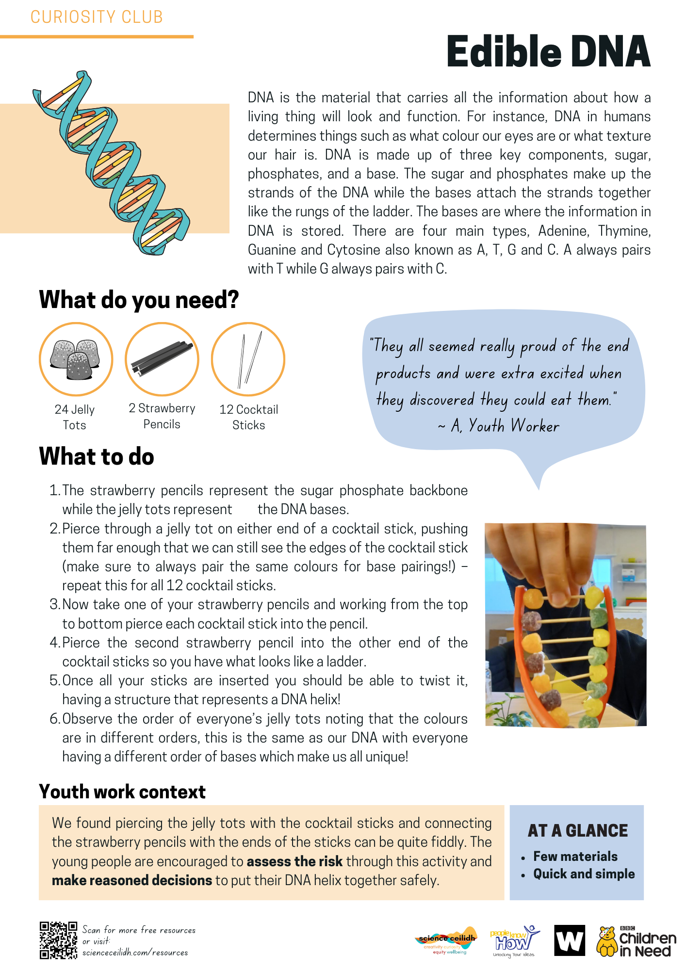 Curiosity — Science Ceilidh