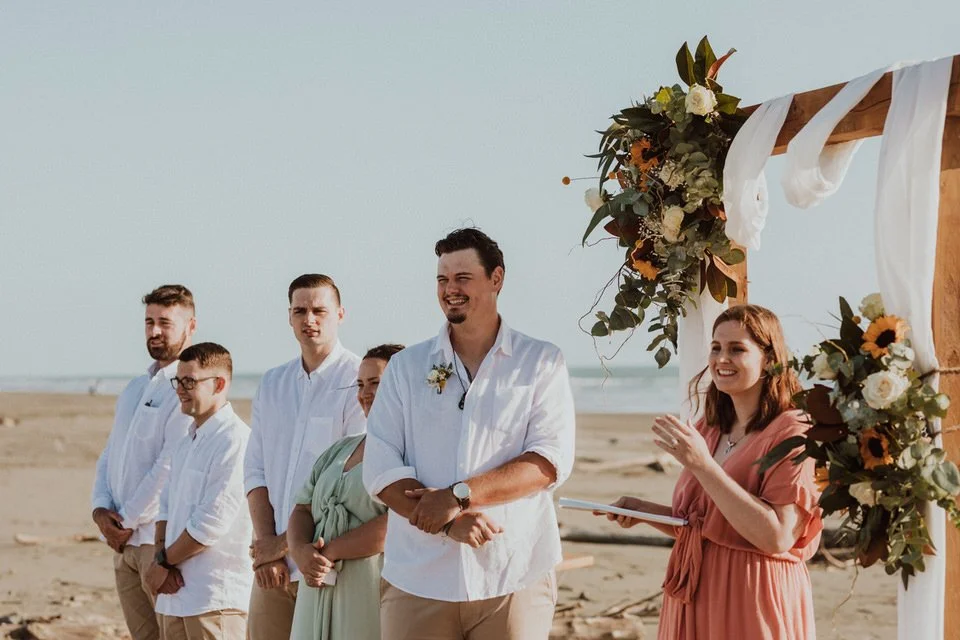 Waitarere Beach Intimate Wedding - Jaymee Photography