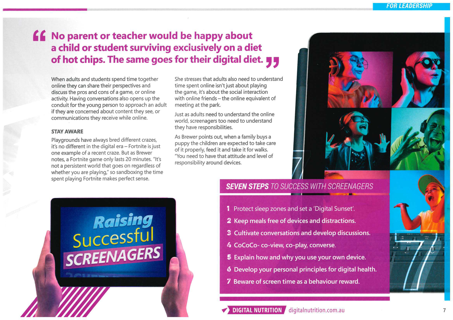 Digital Nutrition — Victor Harbor High School | Victor Harbor SA