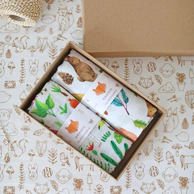 Muslin Blankets & Baby Gifts – The Fox in the Attic