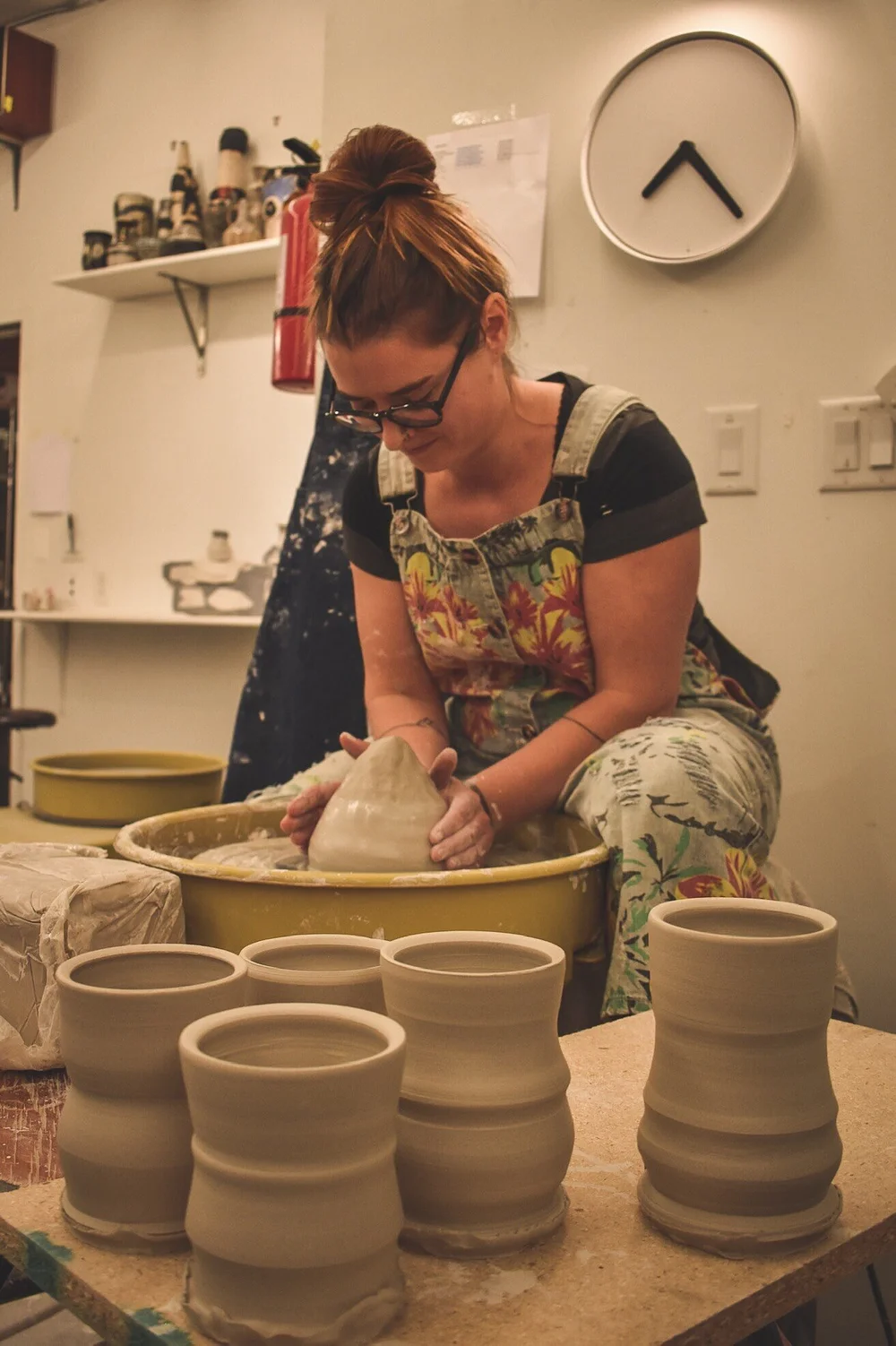 Classes landing — Glazed Ceramics Studio