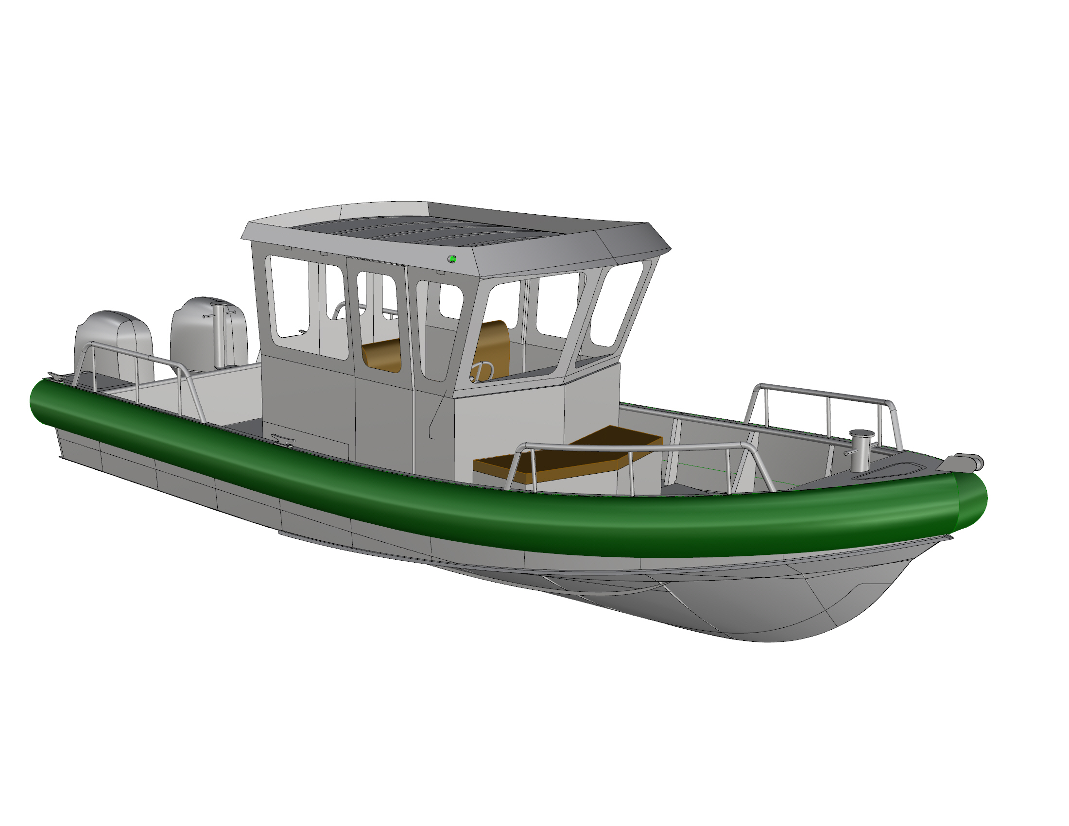 26' PATROL RIB — Coastwise Marine Design Inc.
