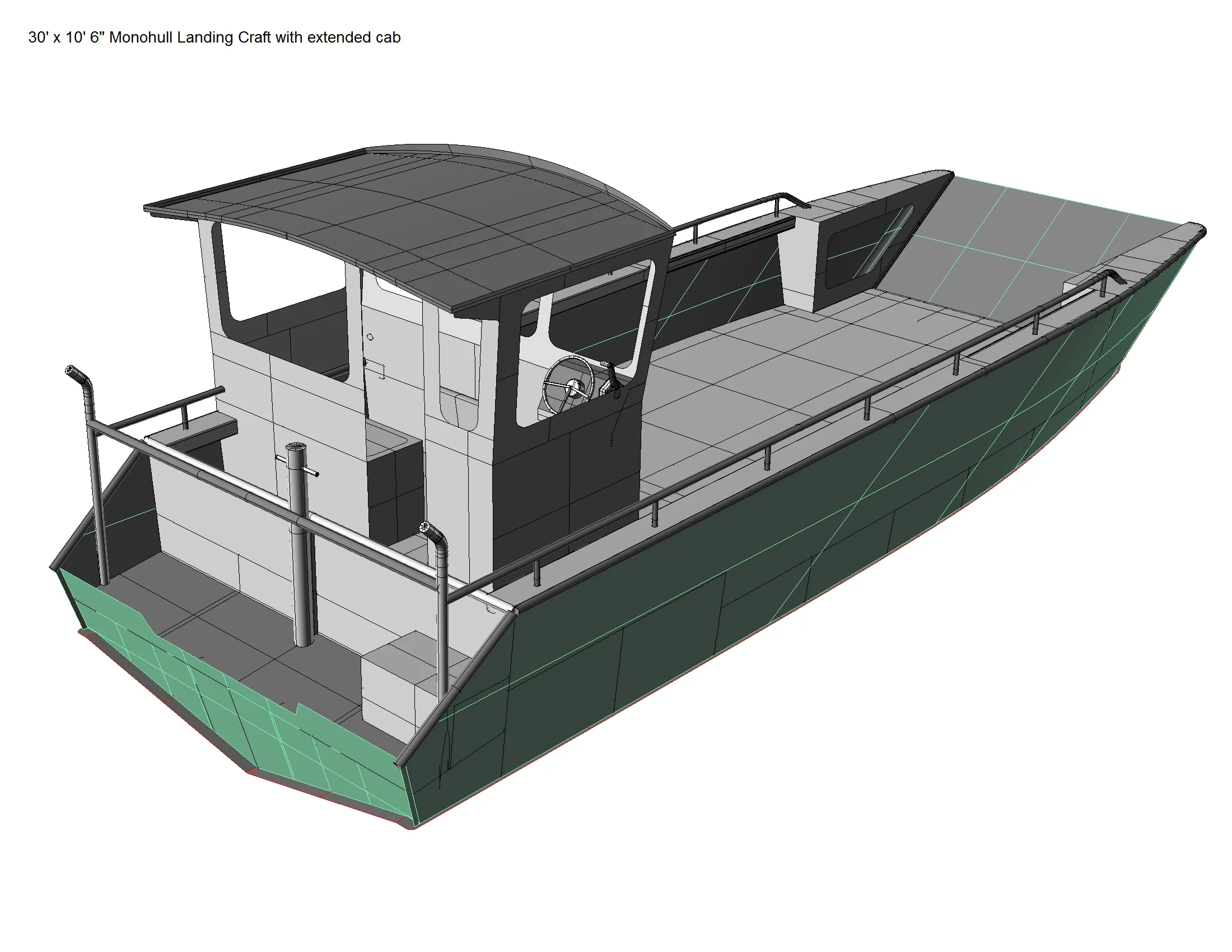 30' LANDING CRAFT — Coastwise Marine Design Inc.