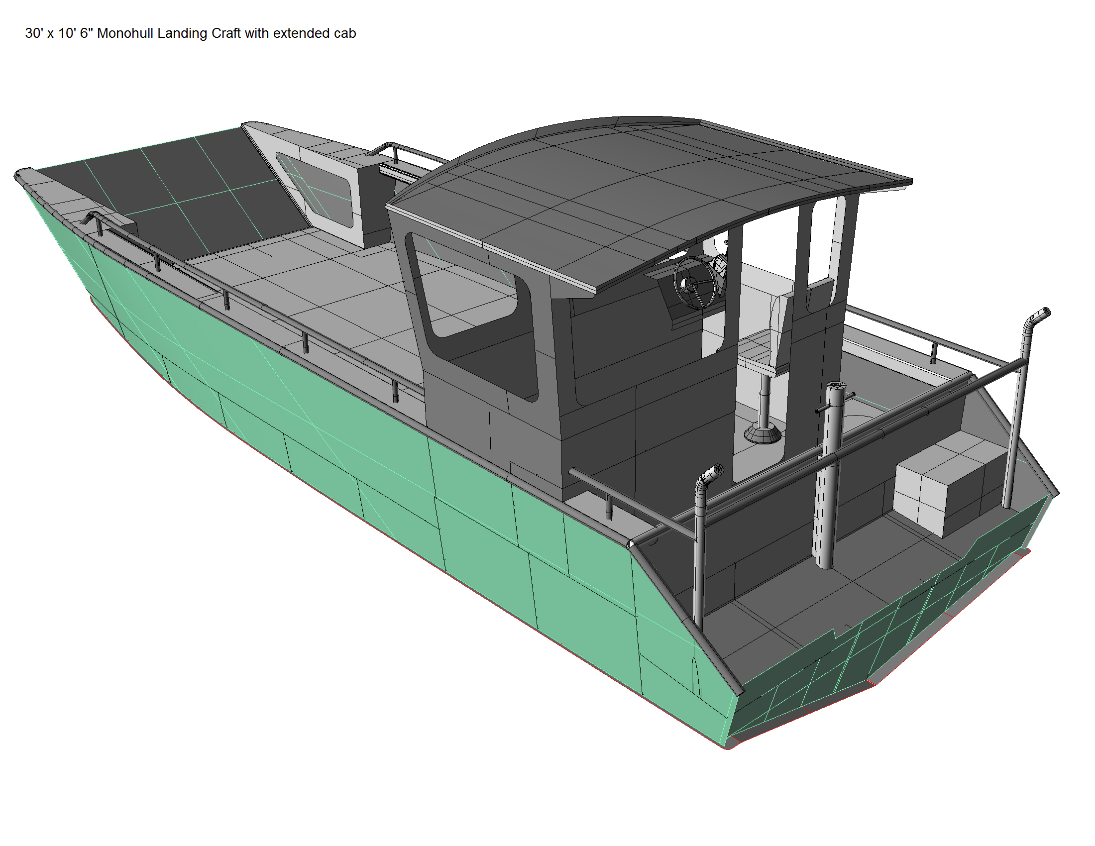 30' LANDING CRAFT — Coastwise Marine Design Inc.