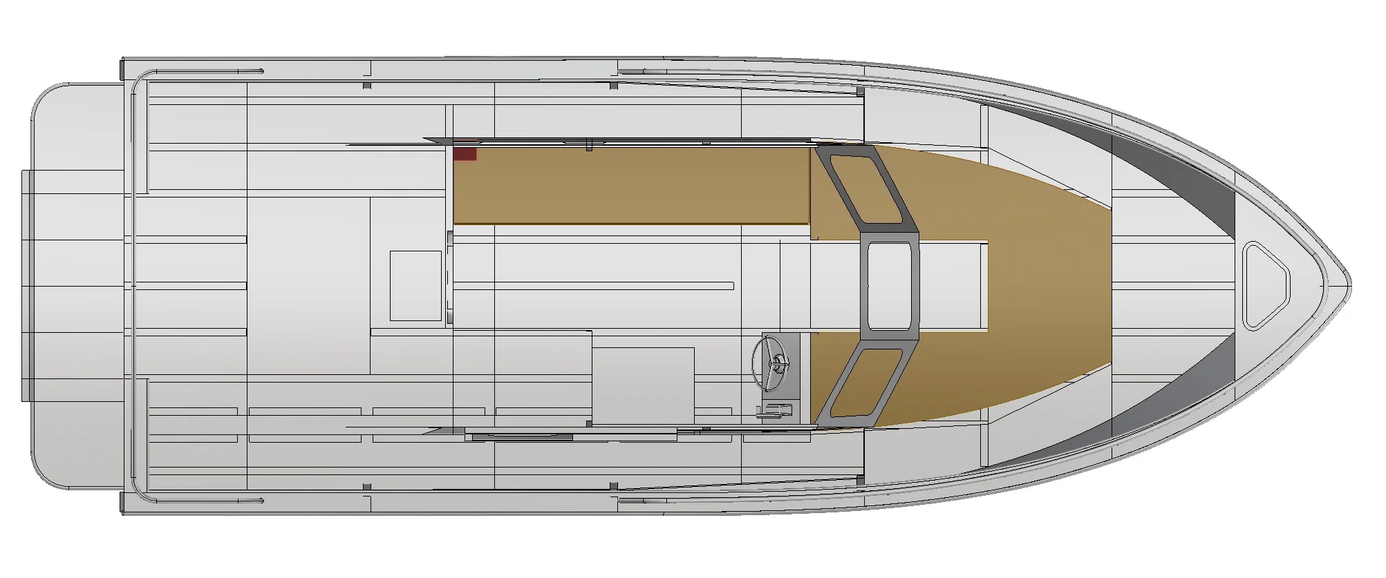 28' RECREATIONAL POWER BOAT — Coastwise Marine Design Inc.