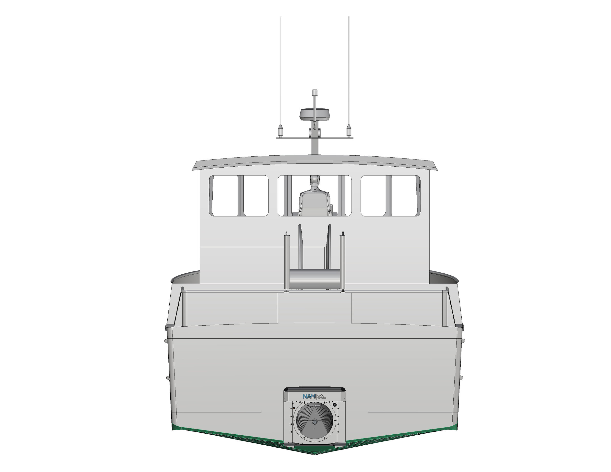 32' x 16' Aluminum Bristol Bay Gillnetter — Coastwise Marine Design Inc.