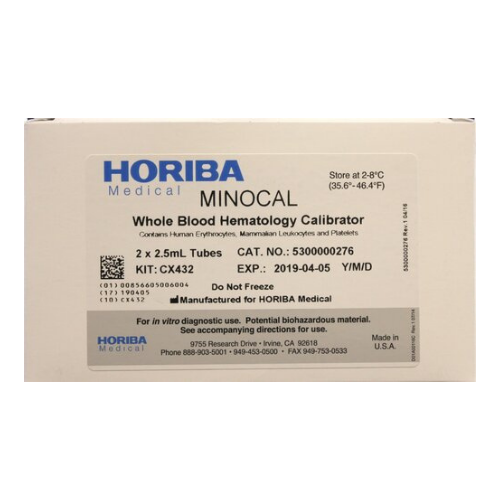 Micros Calibrator MINOCAL (2x2.5mL) (includes shipping) — PLYMOUTH MEDICAL