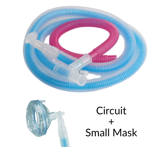 Disposable Breathing Circuits + Small Masks (Package of 200 incl ...