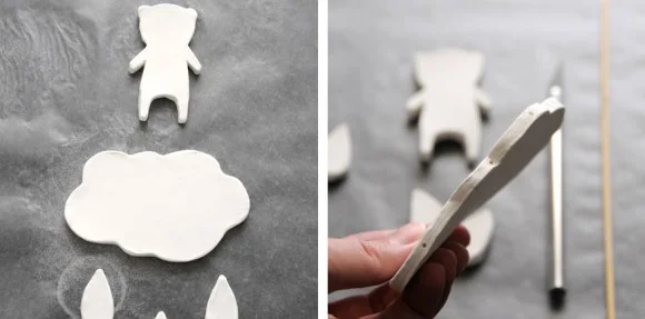 DIY Clay Nursery Mobile or Wall Hanging — Petit Pippin