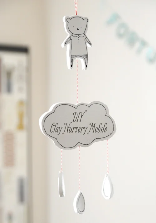 DIY Clay Nursery Mobile or Wall Hanging — Petit Pippin