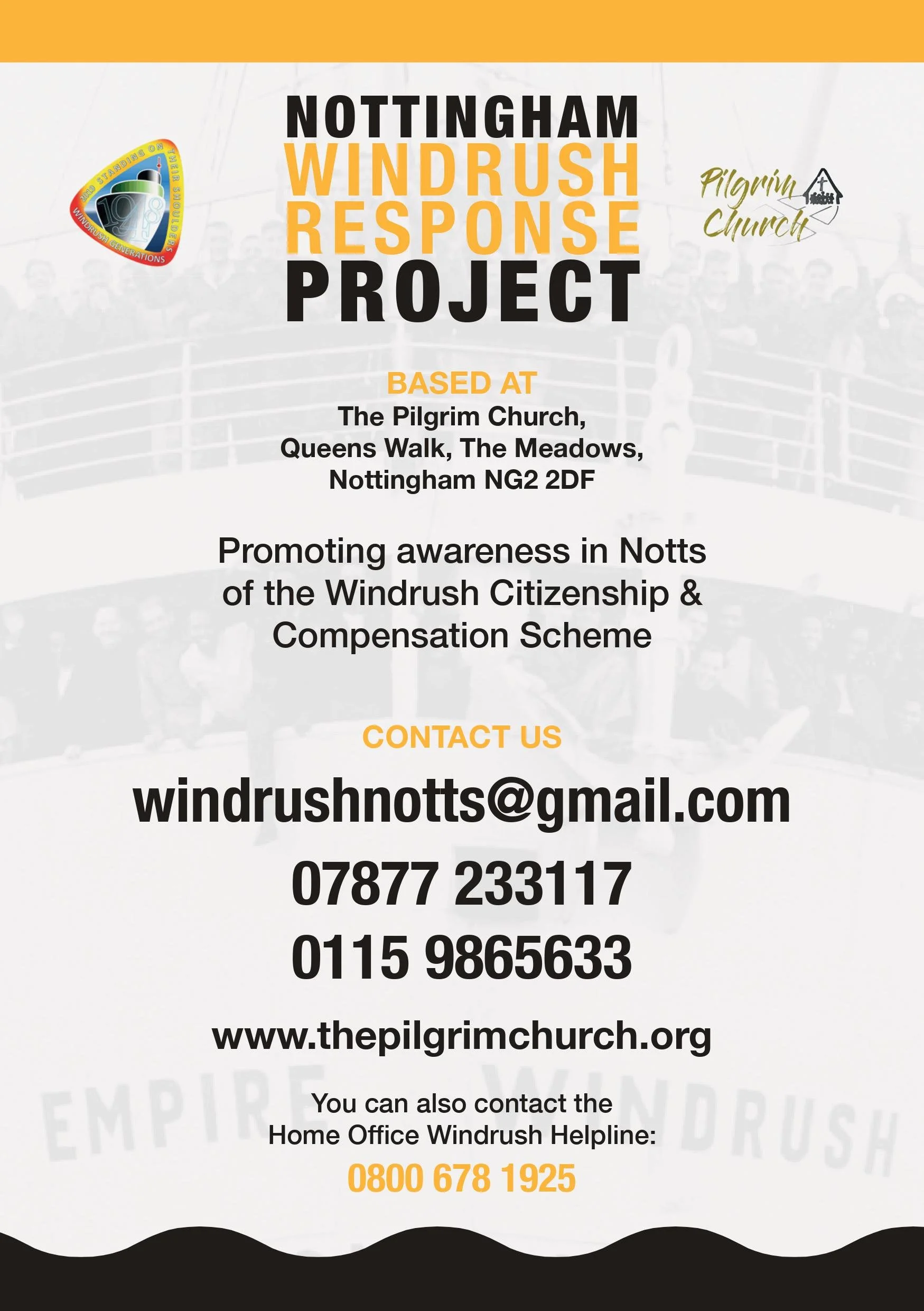 Nottingham Windrush Support Forum