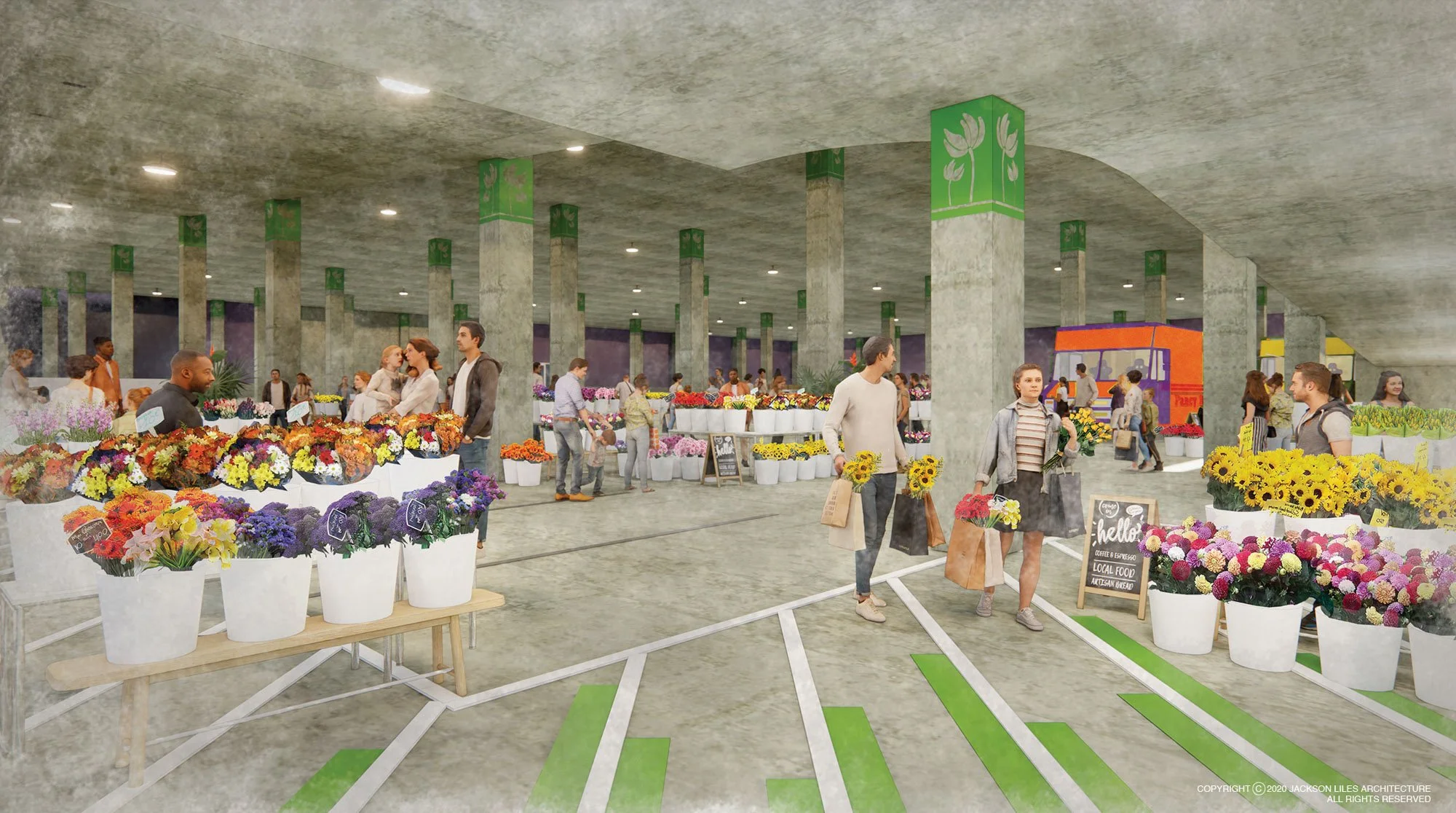 SF Flower Market — Jackson Liles Architecture