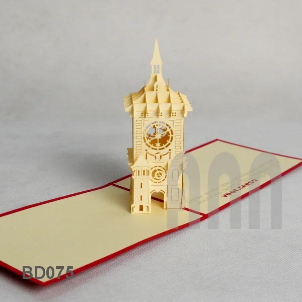 BD075 - Clock tower Bern — ANN Handicraft