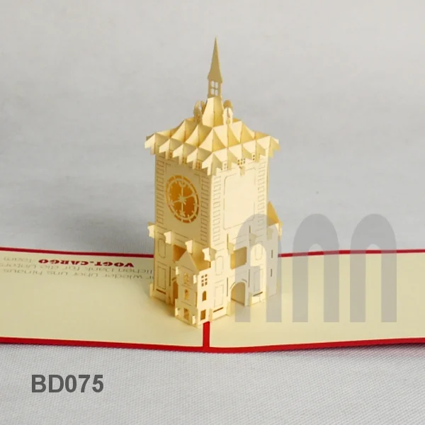 BD075 - Clock tower Bern — ANN Handicraft
