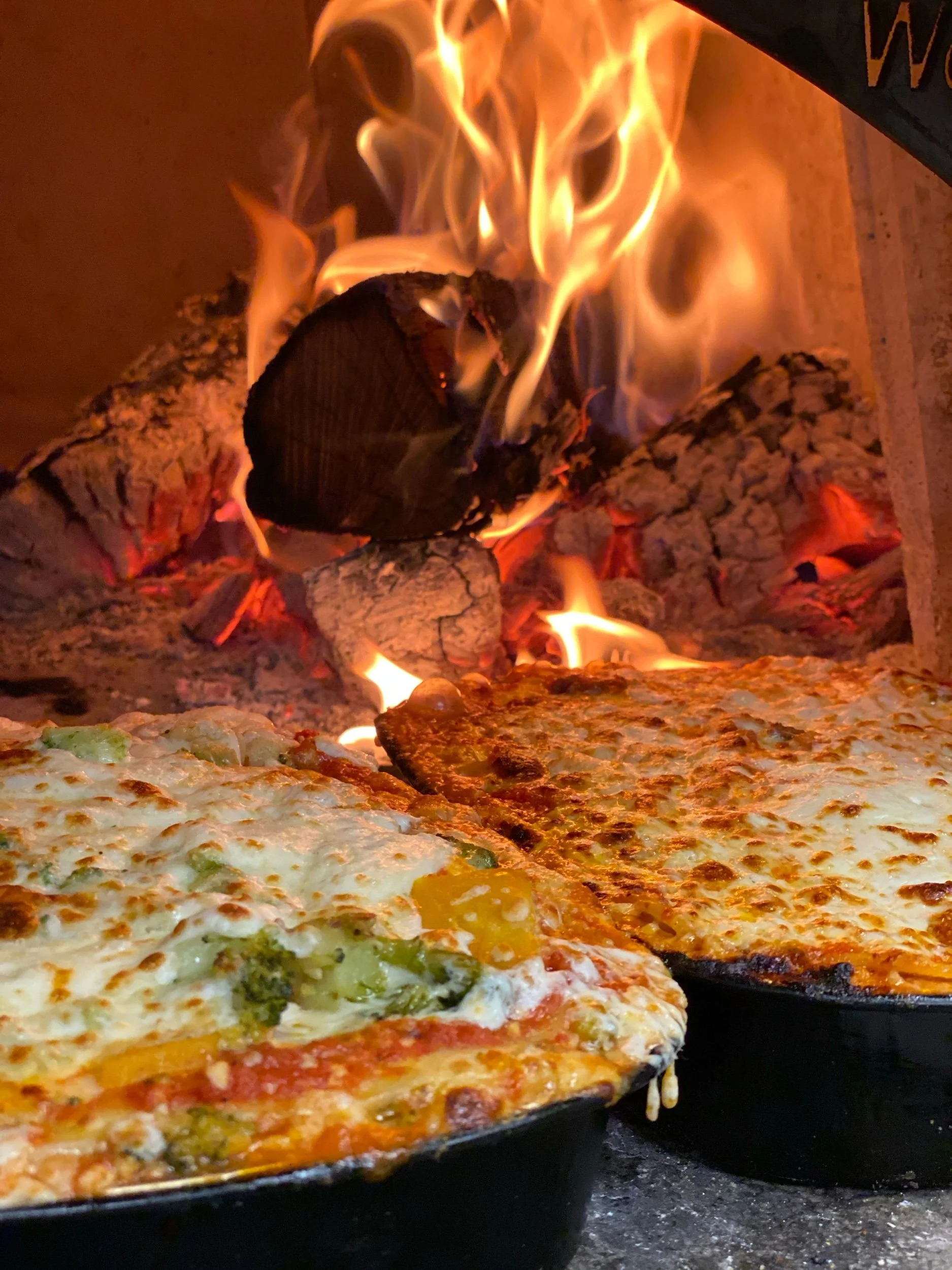 Catering Menu — wood fired pizza