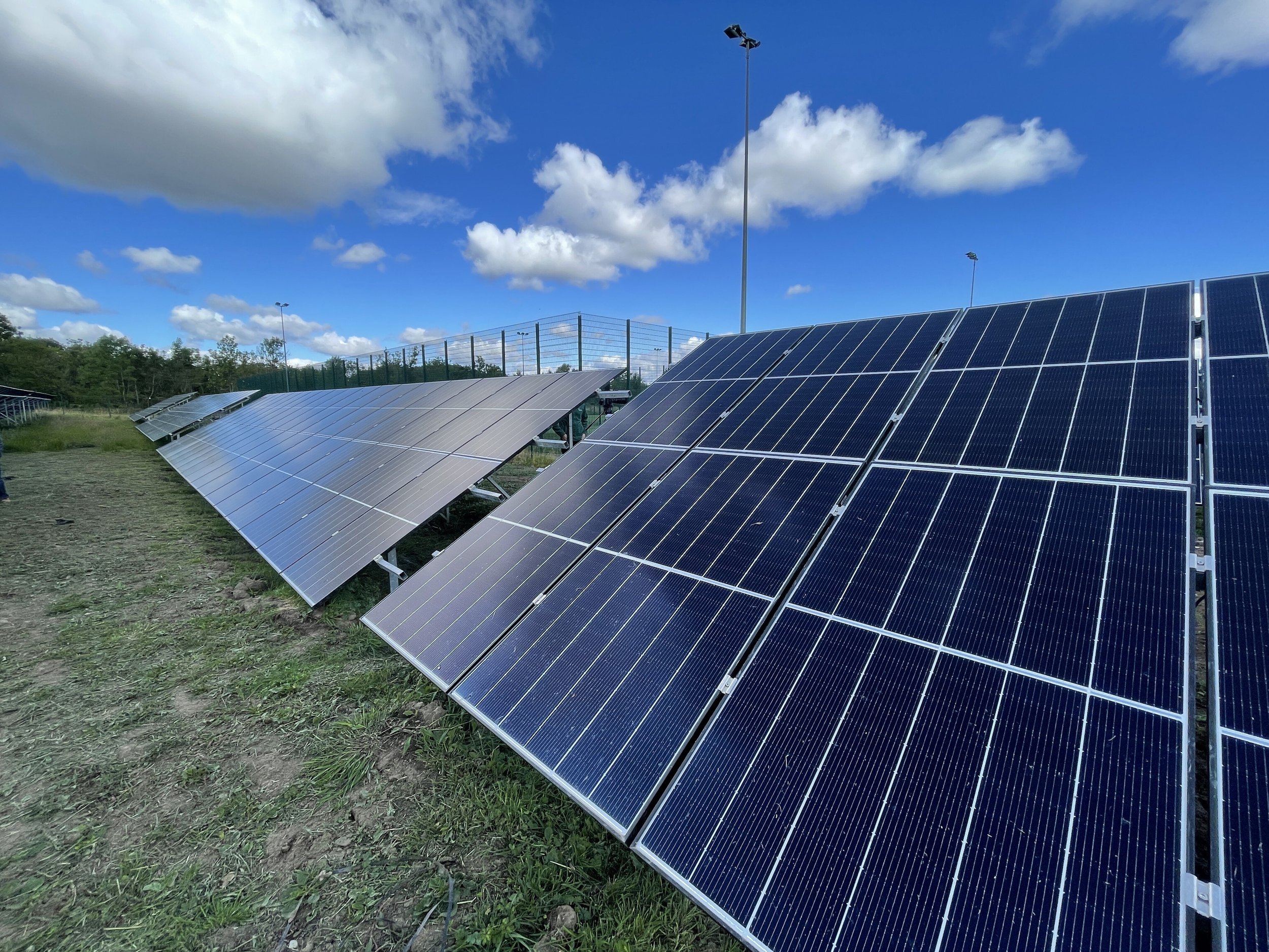 Grangemouth Solar — Scene