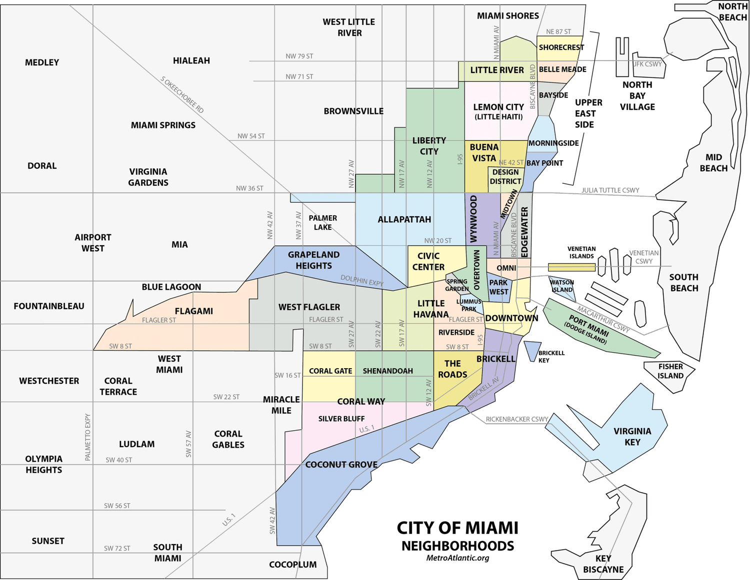 Miami Neighborhood Map: Find Your Perfect Place in Miami