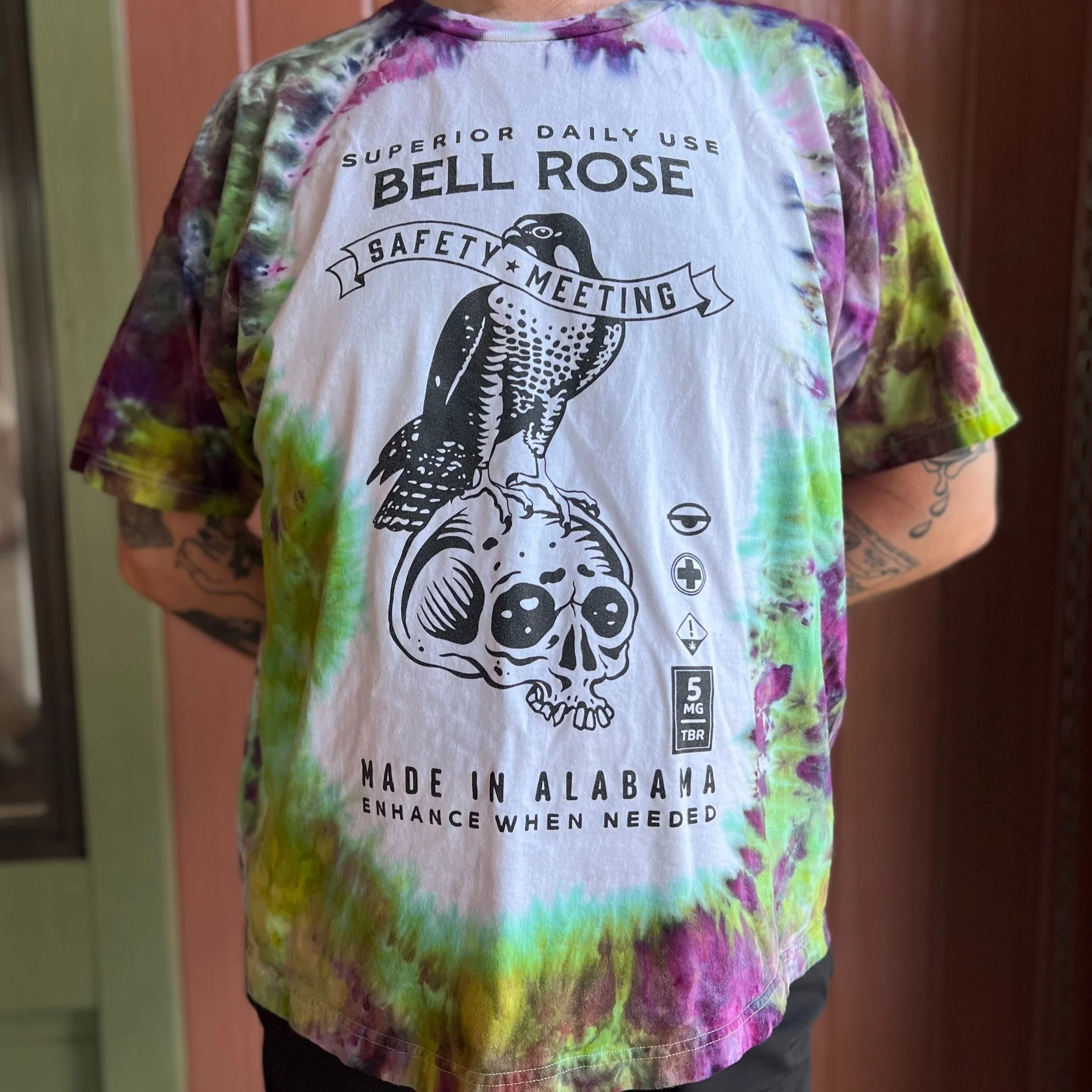 The Bell Rose | Safety Meeting T-shirt — The Bell Rose Tattoo | Daphne, AL
