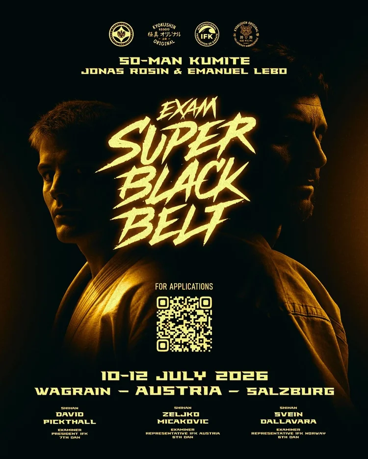 IFK Austria - Dan Test and Summer Camp 10-12 July 2026 — IFK (Kyokushin)