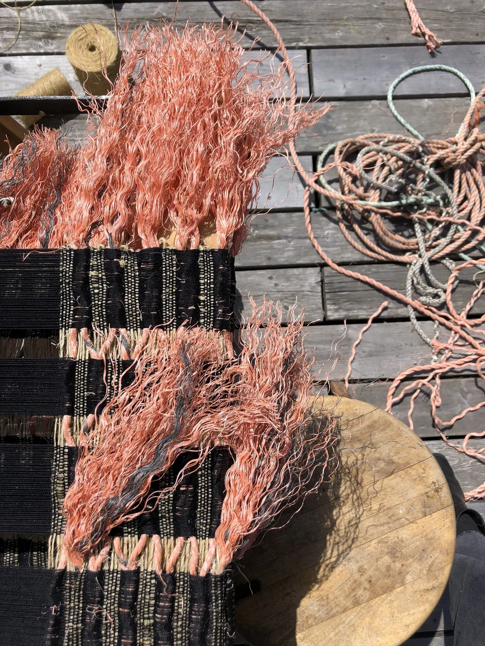 Untitled (Haystack Lobster Weaving) — MOLLY HAYNES