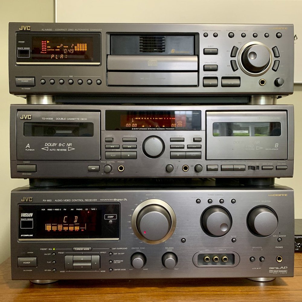 Old Jvc Home Stereo System