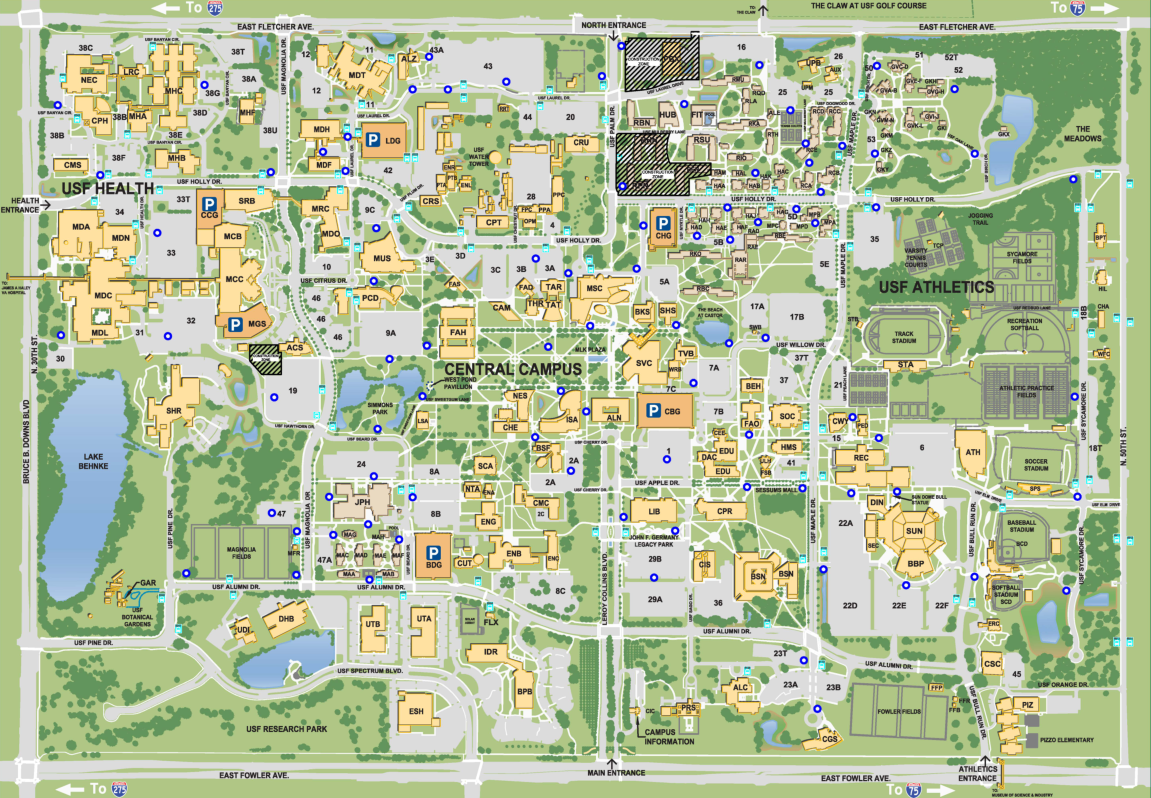 Campus Information USF AIChE Campus Information USF AIChE