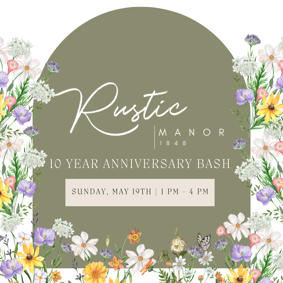 Lake Country Events — Rustic Manor 1848
