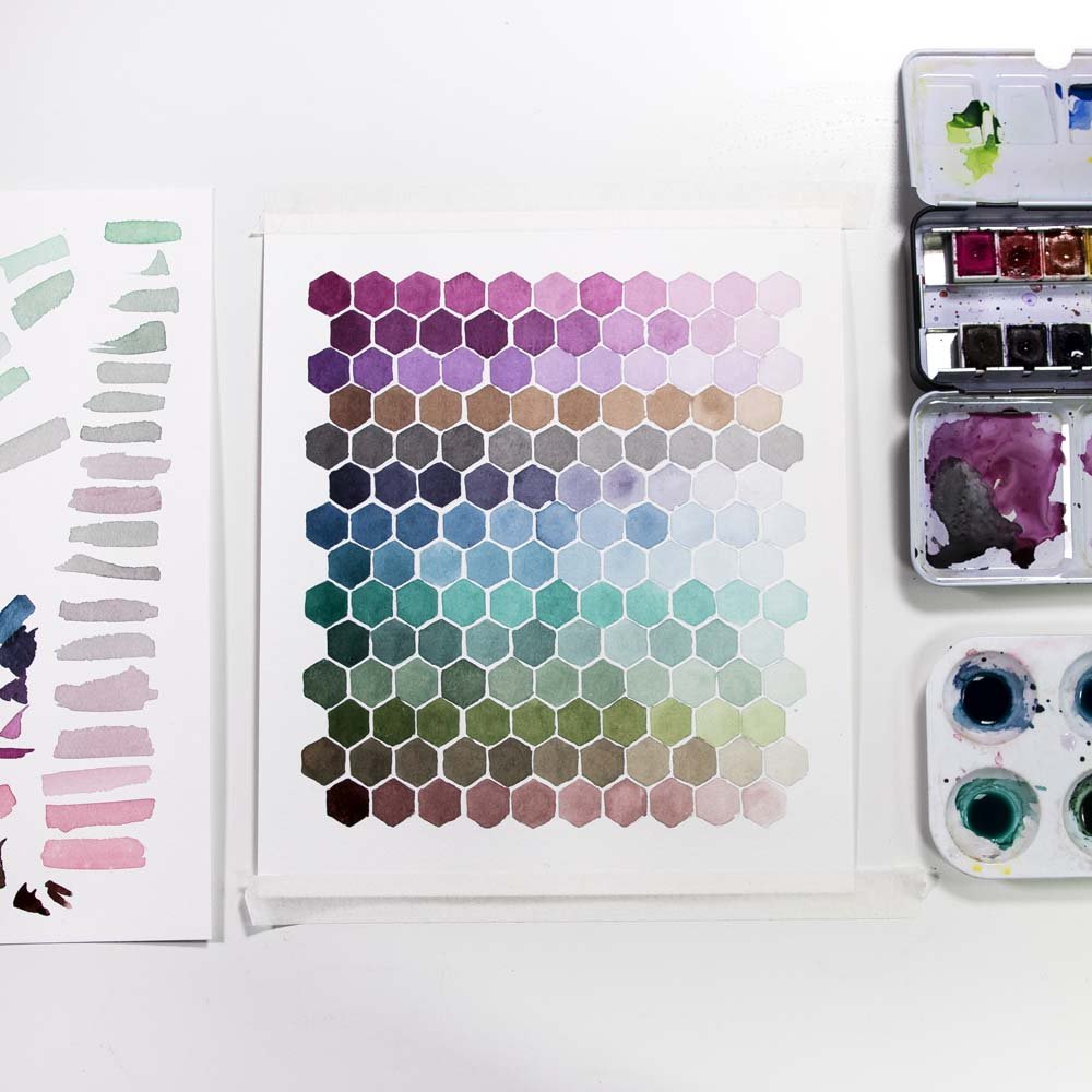 FREE Watercolor Templates — Josie Lewis