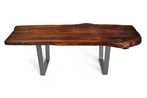 Shark Tooth — Live Edge Solid Slab Wood Tables and Furniture | Etz & Steel