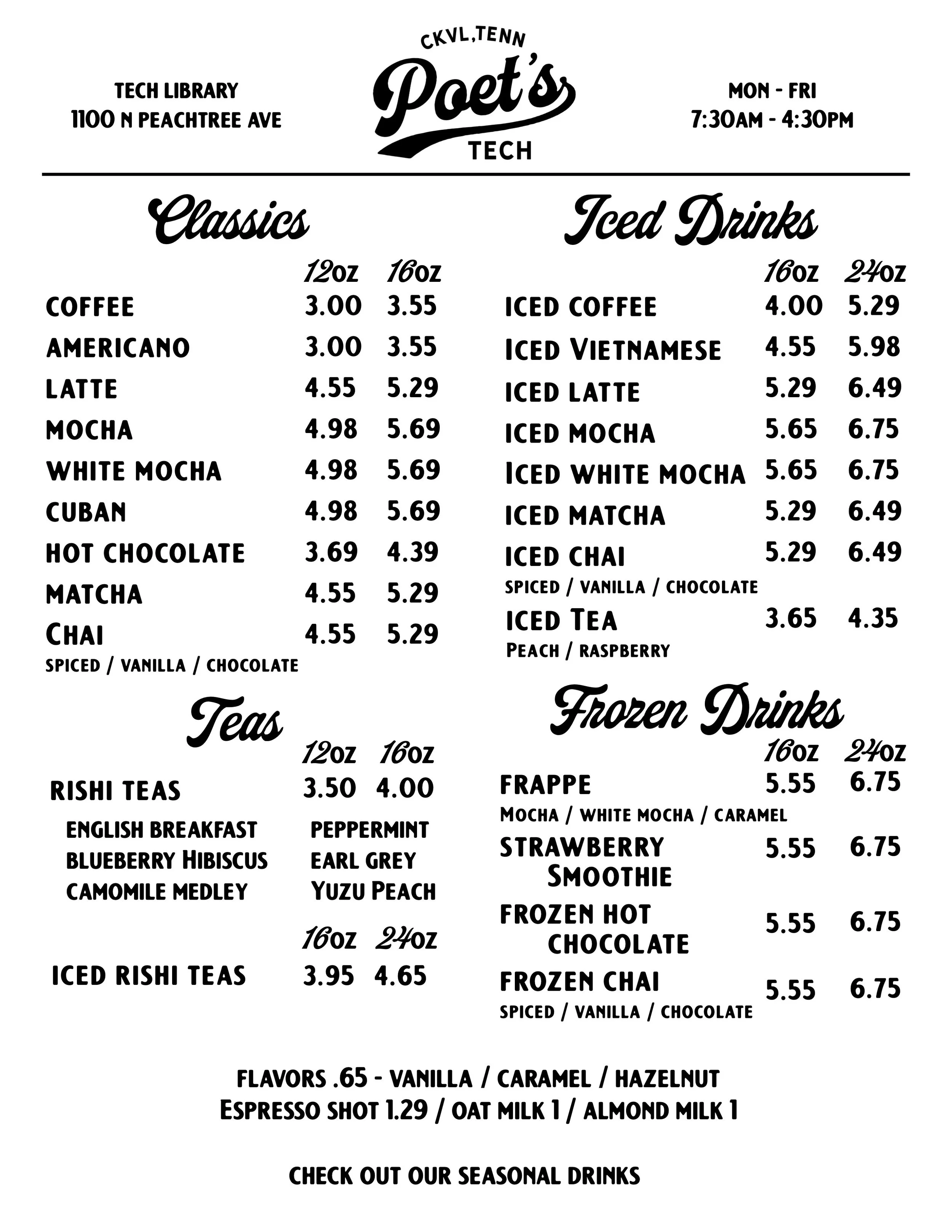 Poet's Tech — Poet's Coffee