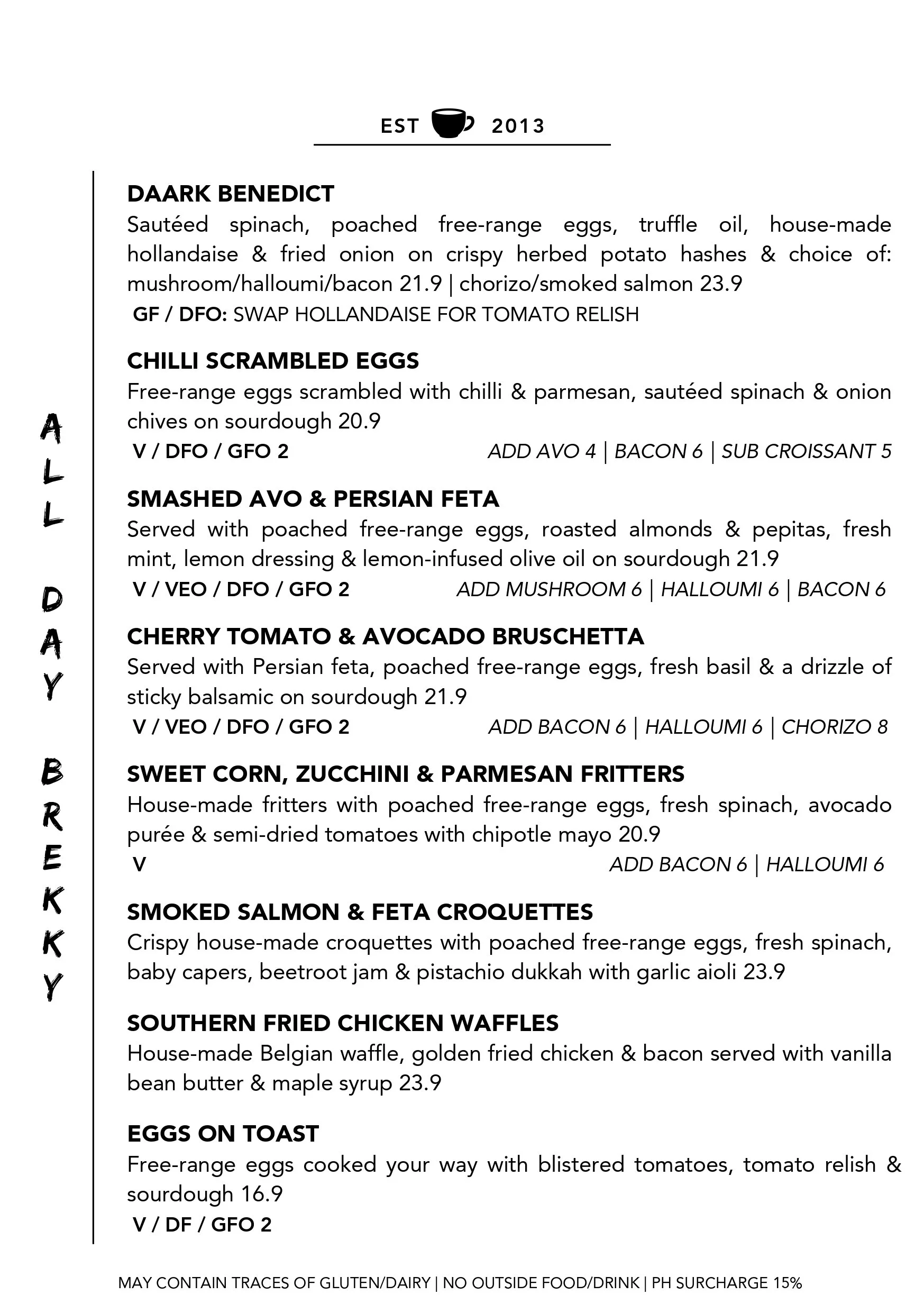 Daark Espresso - Chirn Park