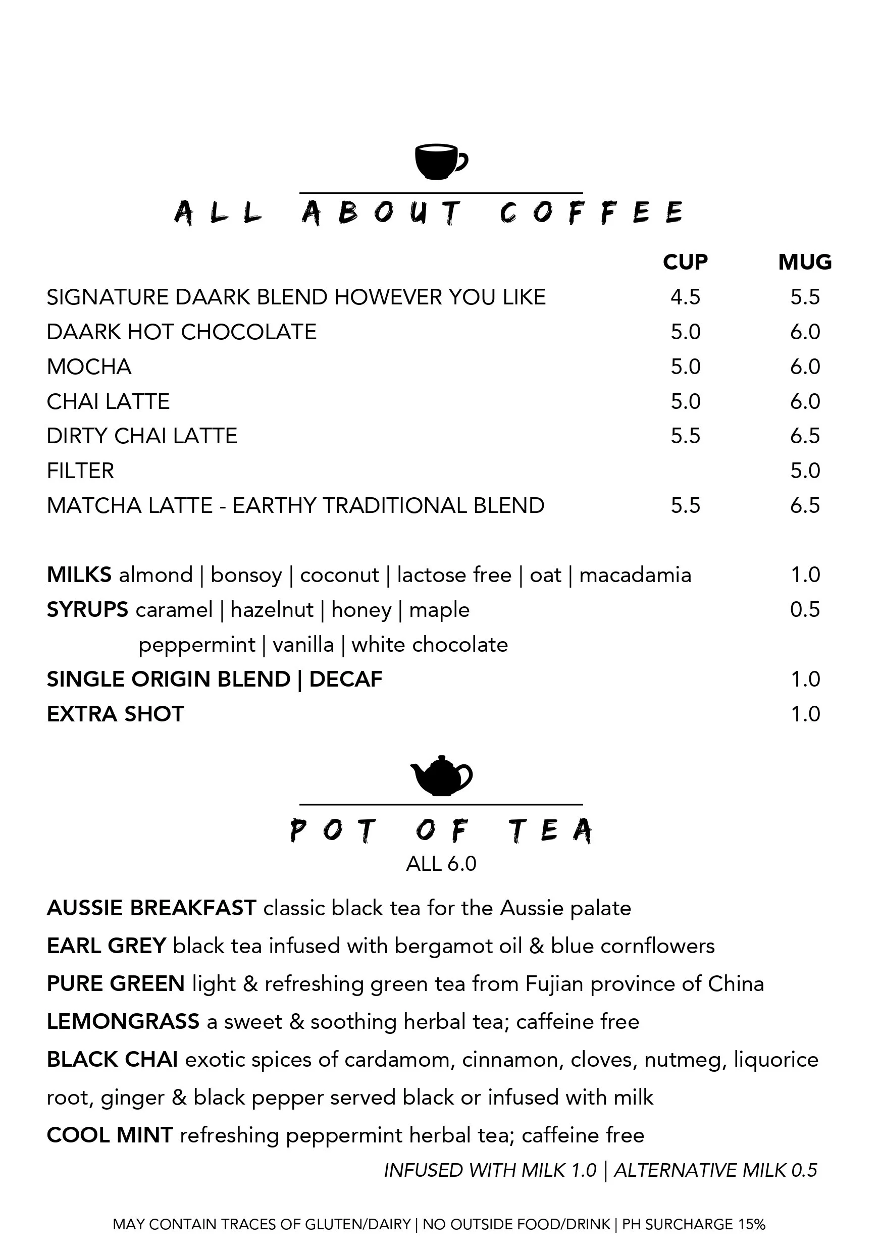 Daark Espresso - Chirn Park