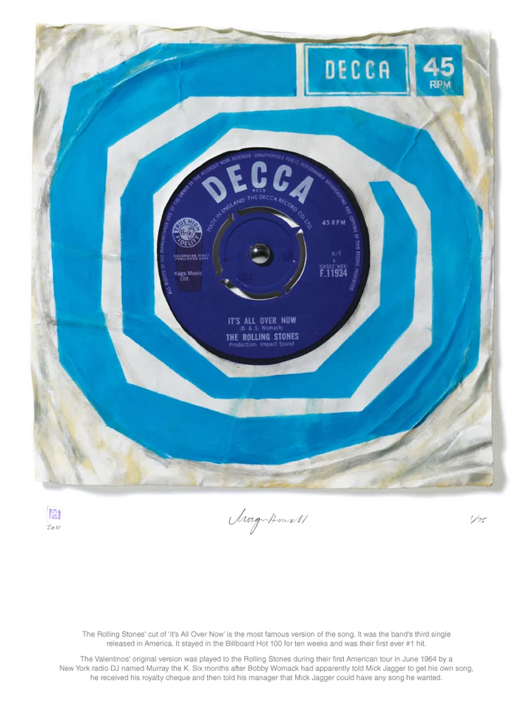 Morgan Howell's SuperSizeArt prints arrive at Modern Rocks Gallery ...