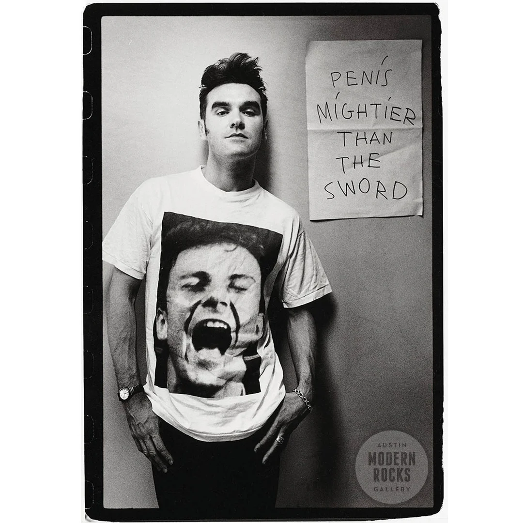 Photographs The Smiths Morrissey Johnny Marr Autograph A4 Printed Photo ...