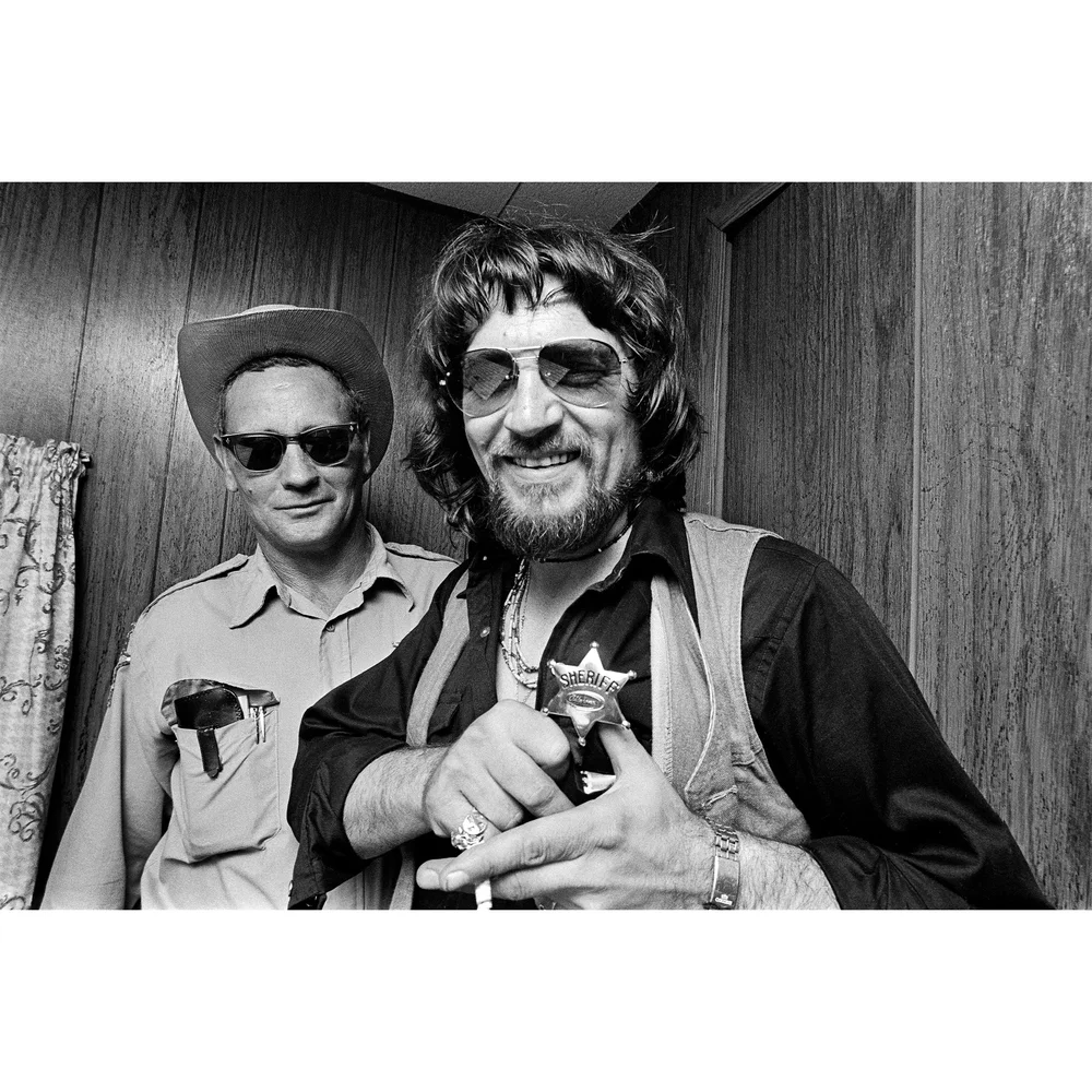 Waylon Jennings Limited Edition Prints | Modern Rocks Gallery — Shop ...