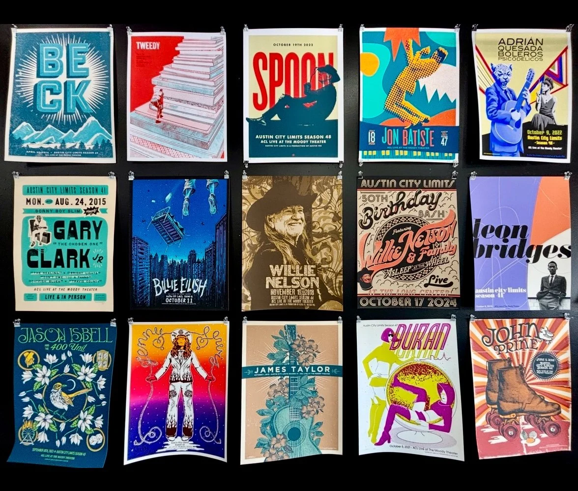Buy original posters from the PBS Austin City Limits Poster Archive ...