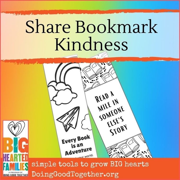 Share Bookmark Kindness — Doing Good Together™