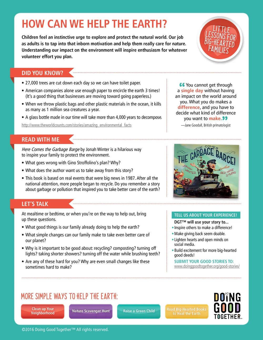 Help the Earth — Doing Good Together™