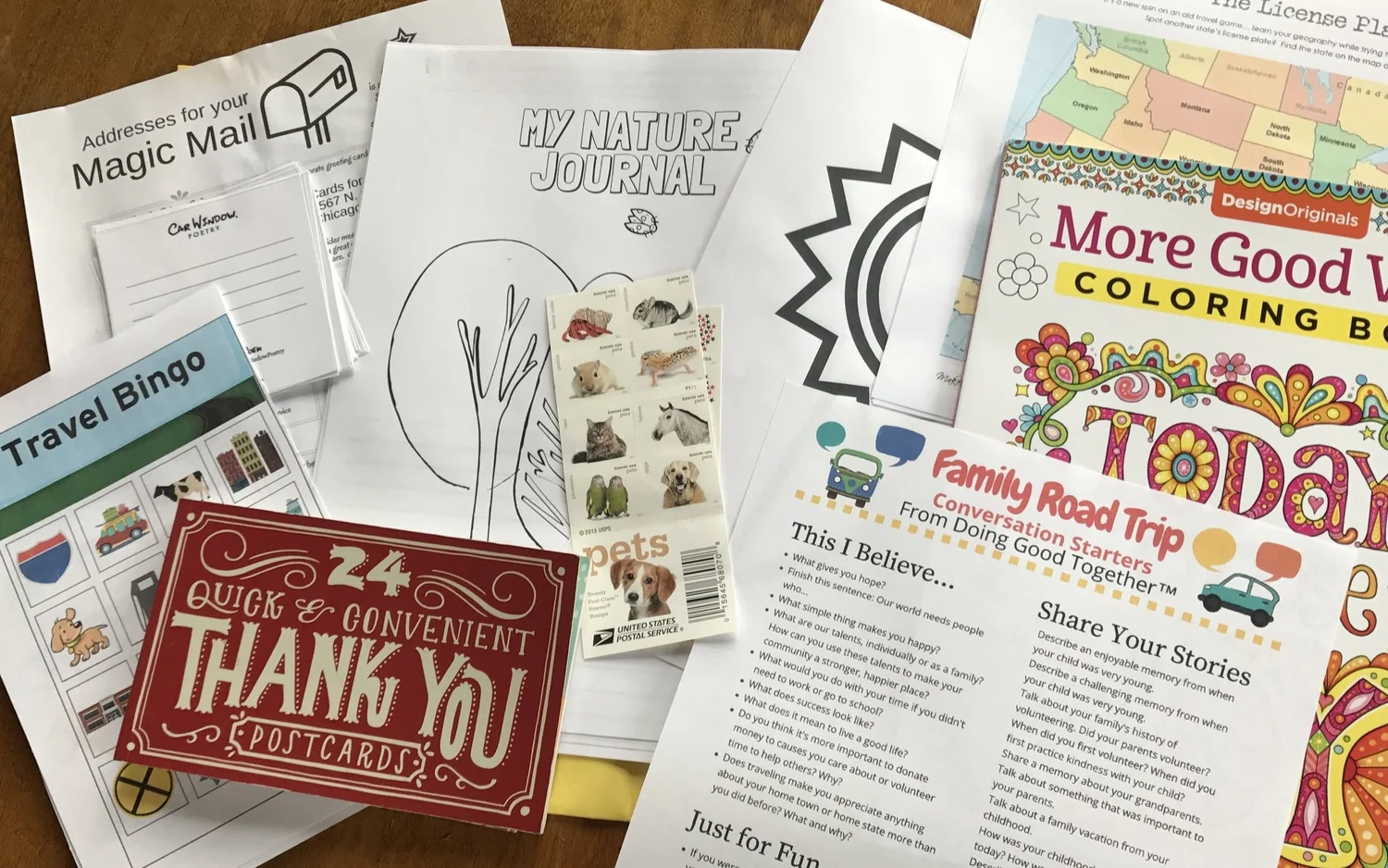 7 Packable Projects for Road Trip Kindness — Doing Good Together™