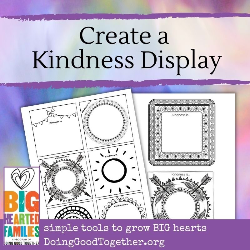 Create a Kindness Quilt Display — Doing Good Together™