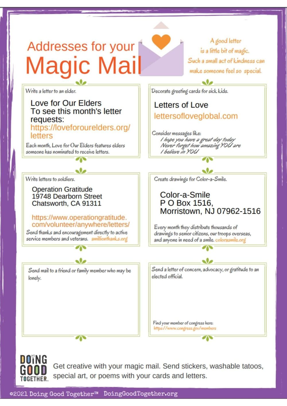 Magic Mail Center — Doing Good Together™