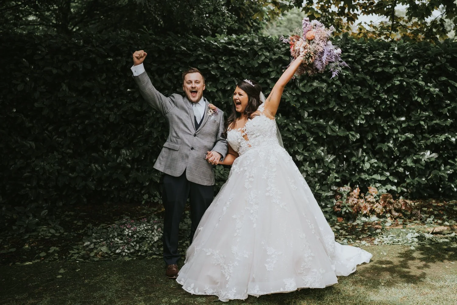 What happens during a wedding ceremony?