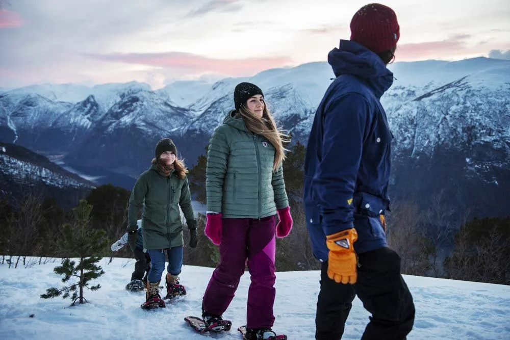 Snowshoe Hike — Fjordsafari