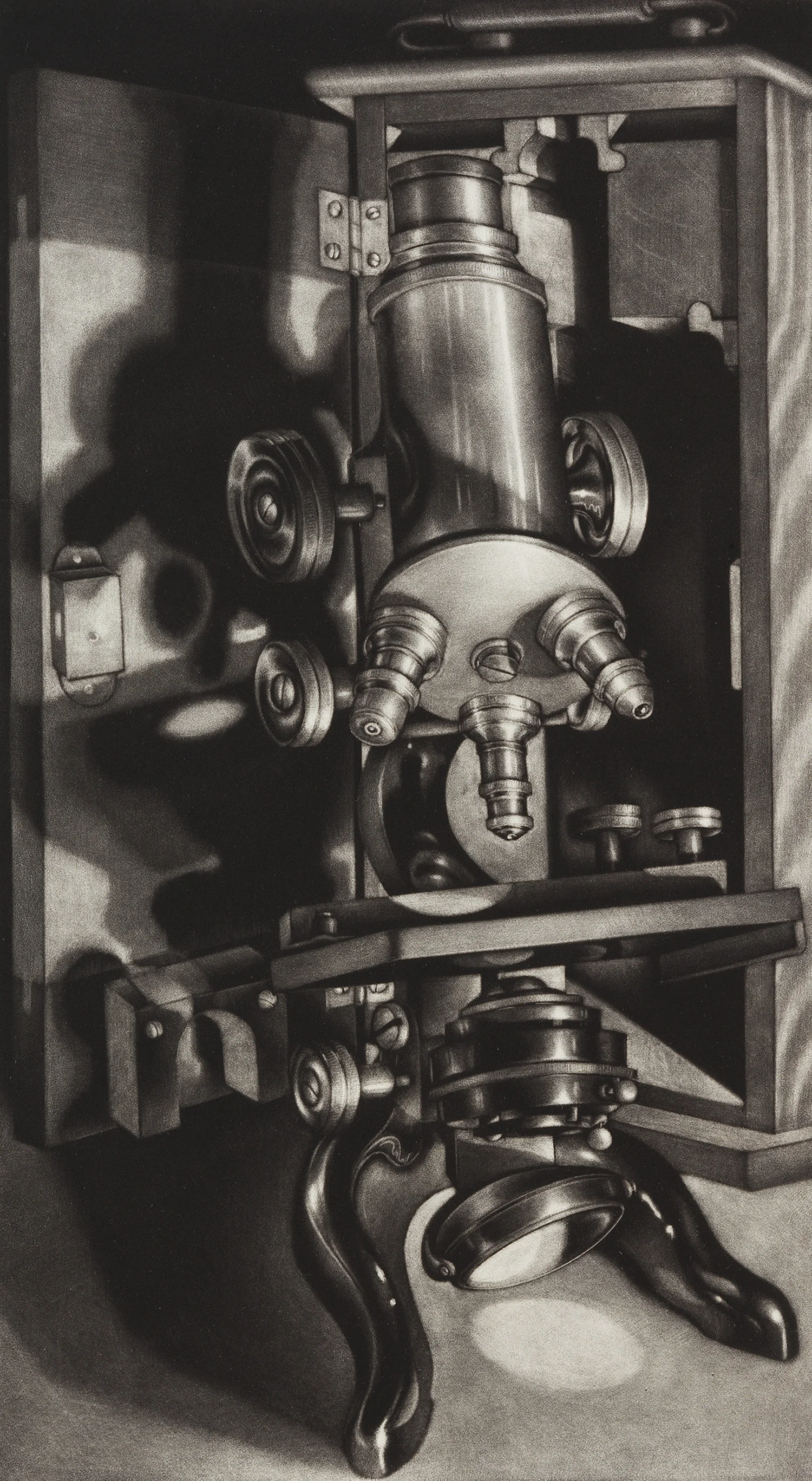 Mezzotint engravings — Carol Wax