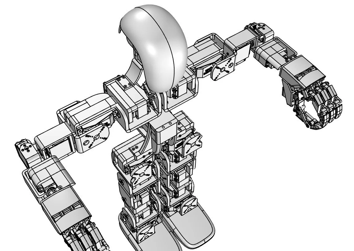 Youbionic - How to Build a 3D Printed Humanoid, Arm and Hand Robot ...